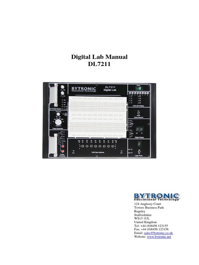 Digital Lab Manual V2.1 | PDF | Logic Gate | Binary Coded Decimal