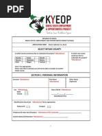 SHA Application Form | PDF