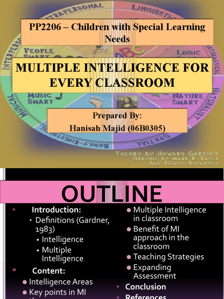 Multiple Intelligence For Every Classroom | PDF | Human Nature ...