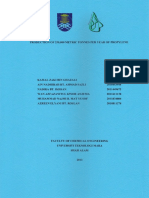 Propylene Derivatives Market Analysis | PDF | Organic Chemistry | Chemistry