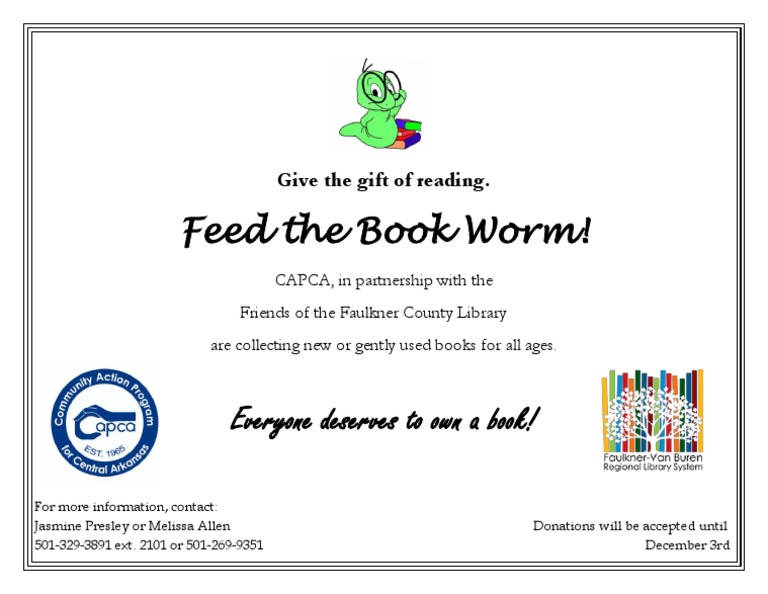 Bookworm Flyer | PDF