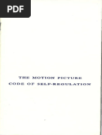 The Motion Picture Production Code (1956) | Social Institutions ...