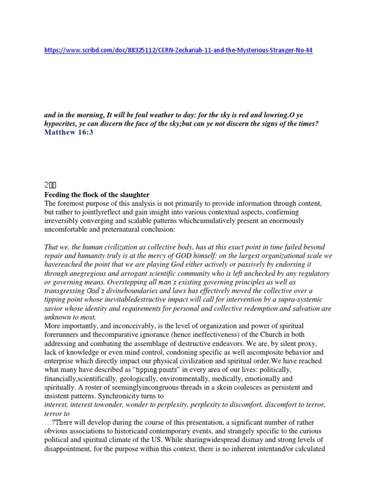 Cern | PDF | Quark | Nature