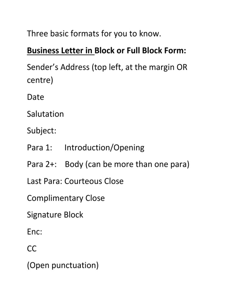 Three Essential Business Communication Formats: A Guide to Writing ...