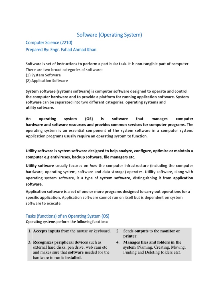 Operating System | PDF | Operating System | Graphical User Interfaces Operating System | PDF | Operating System | Graphical User Interfaces