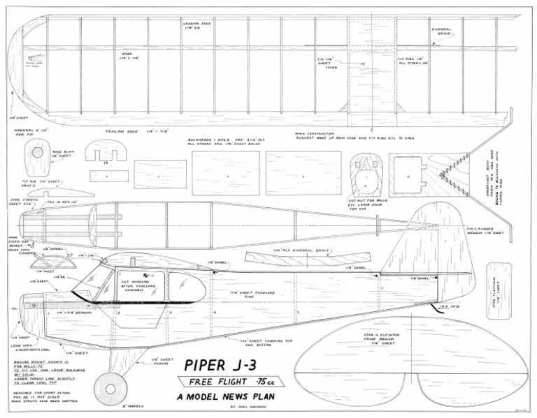 Piper j3 Cub | PDF