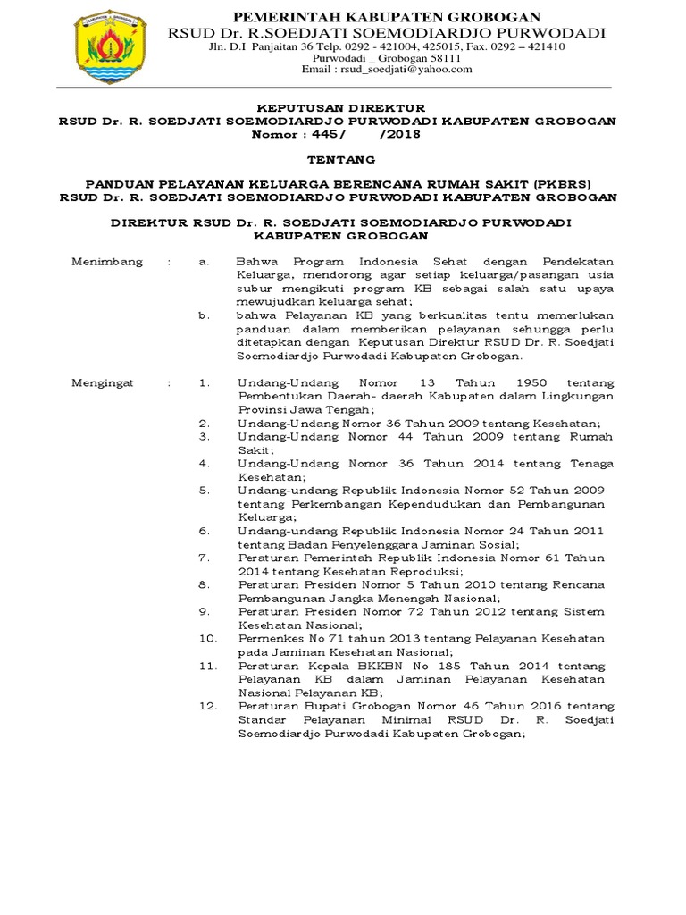 SK Panduan PKBRS | PDF