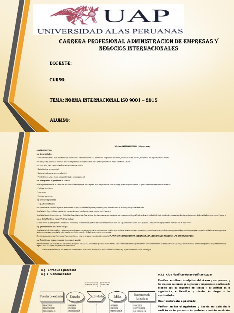 Iso 901 | PDF | Gestión de la calidad | Calidad (comercial)