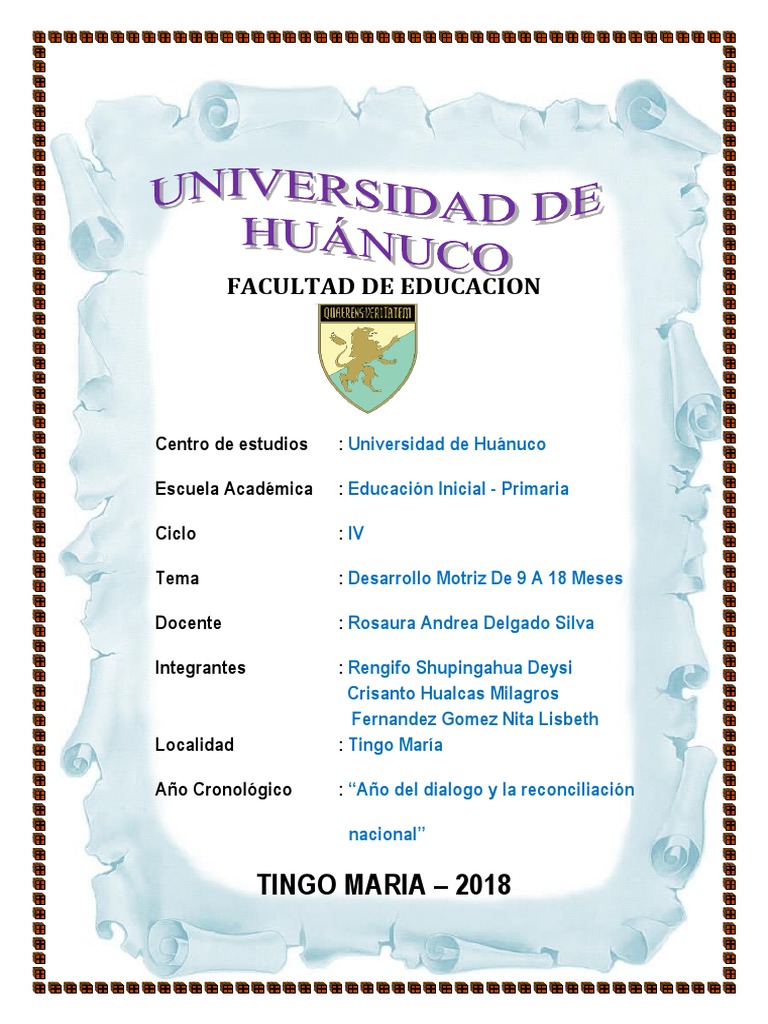 DESARROLLO MOTRIZ Monografia | PDF | Aprendizaje | Salud y bienestar