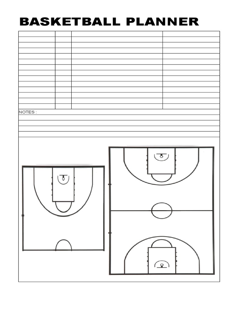 Basketball Planner | PDF