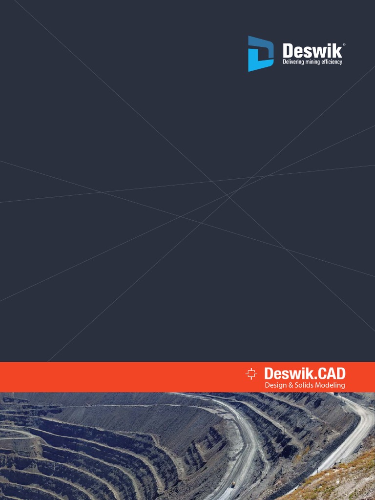Deswik Cad Design Solids Modeling Download Free Pdf Computer