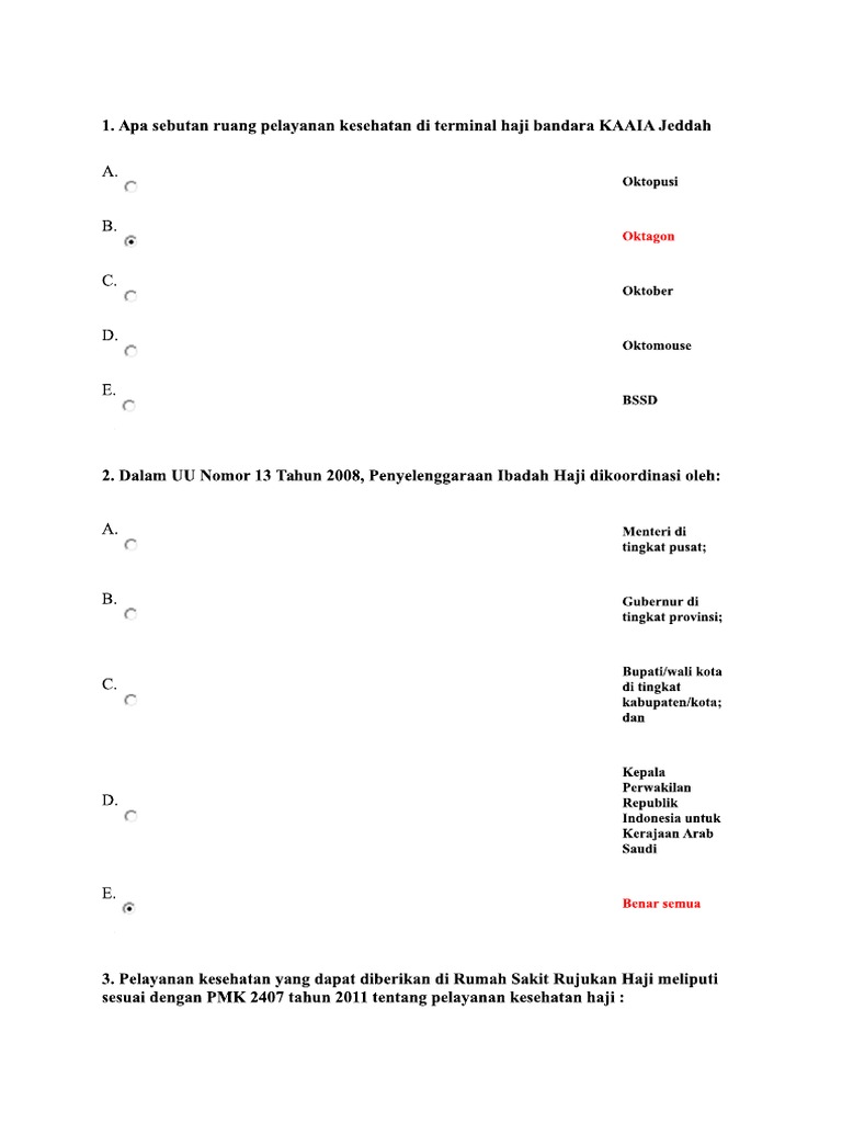 Soal Soal TKHI | PDF