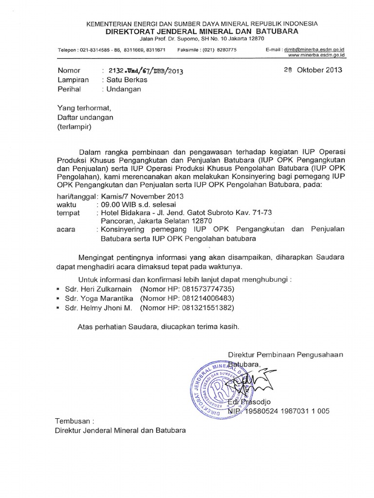 Daftar IUPK 01 | PDF