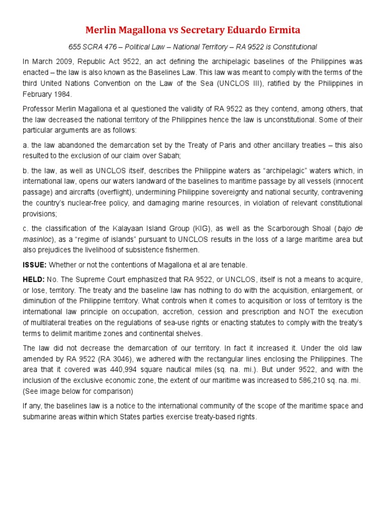 Pup Law | PDF | Territorial Waters | United Nations Convention On The ...