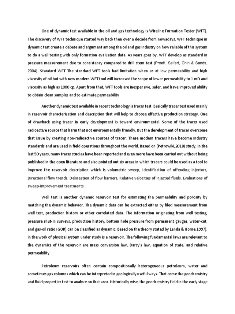 Well Test | PDF | Petroleum Reservoir | Permeability (Earth Sciences)