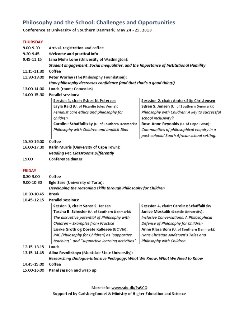 Program PaSCO 2018 Final | PDF | Change | Behavior Modification