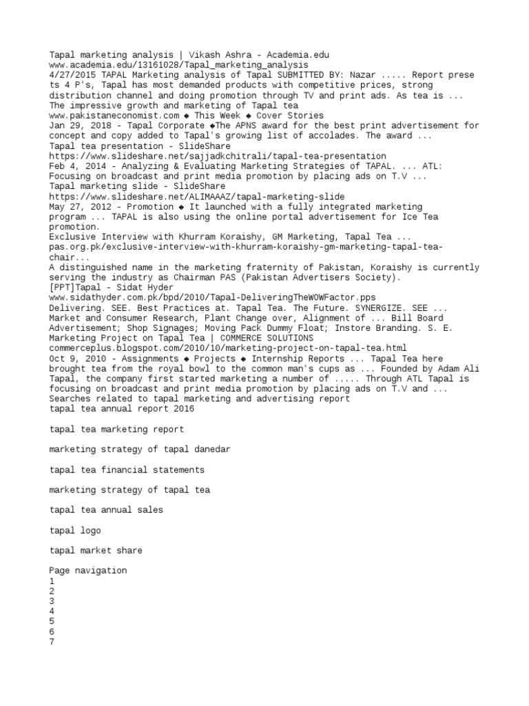 Asdfasdfasdf | PDF | Tea | Marketing