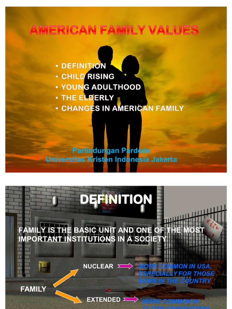 Family Values | PDF | Kinship And Descent | Female