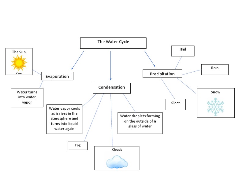 Water Cycle Concept Map | PDF