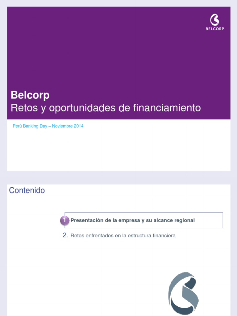Belcorp | PDF | Perú | Deuda