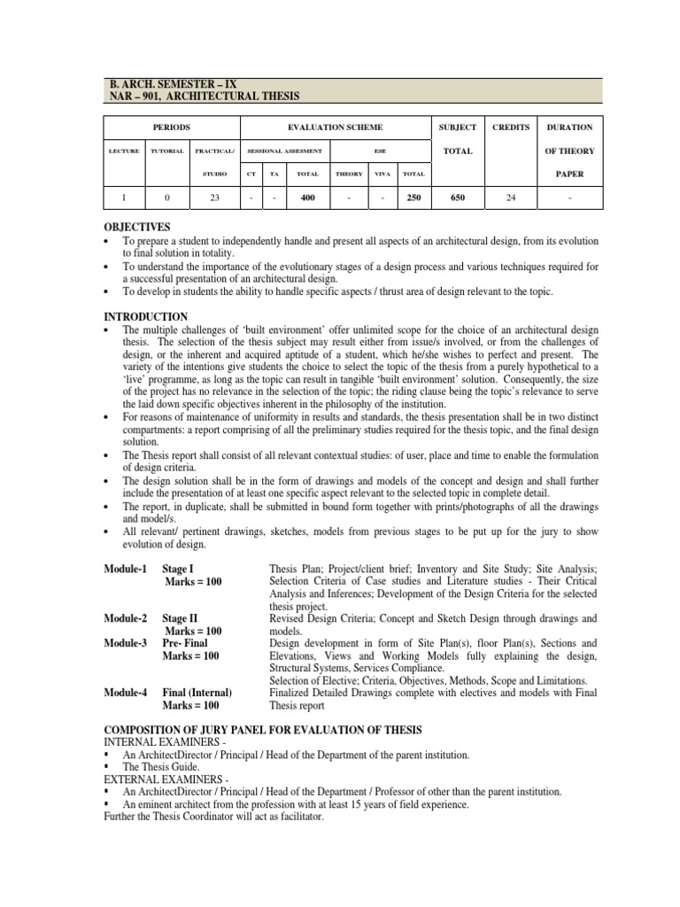 B. ARCH - Syllabus - Subject Wise 9 & 10 Semester PDF | PDF | Cultural ...