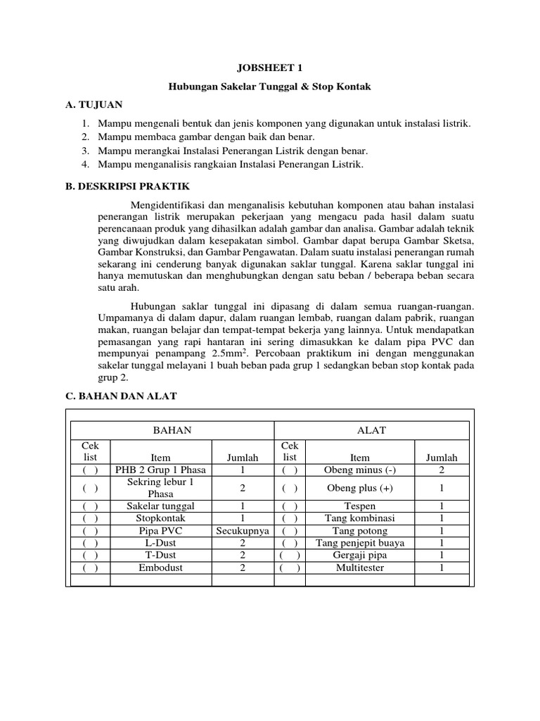 Jobsheet 1 Ipl | PDF | Metode & Bahan Ajar