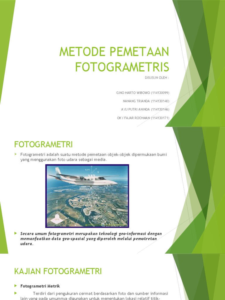 Metode Pemetaan Fotogrametris | PDF