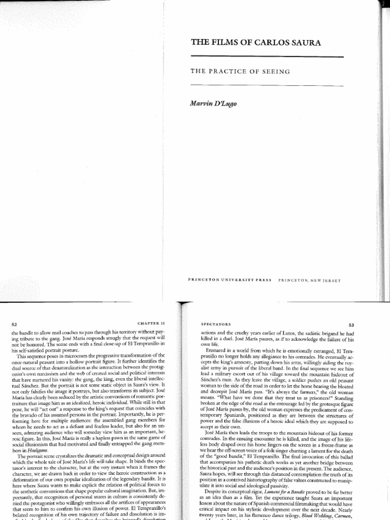 D'Lugo - The Films of Carlos Saura | PDF