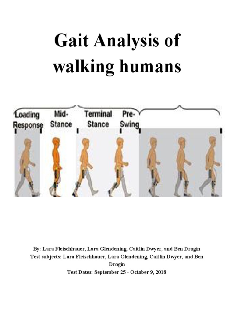Gait Analysis Lab Report | PDF | Frequency | Experiment