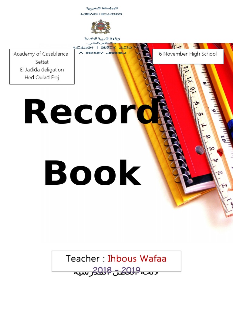 Record Book | PDF