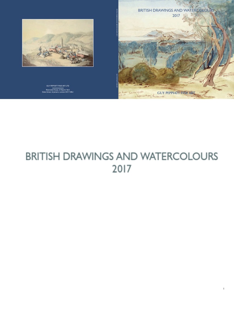 British Drawings & Watercolours 2017 | PDF | J. M. W. Turner | Paintings