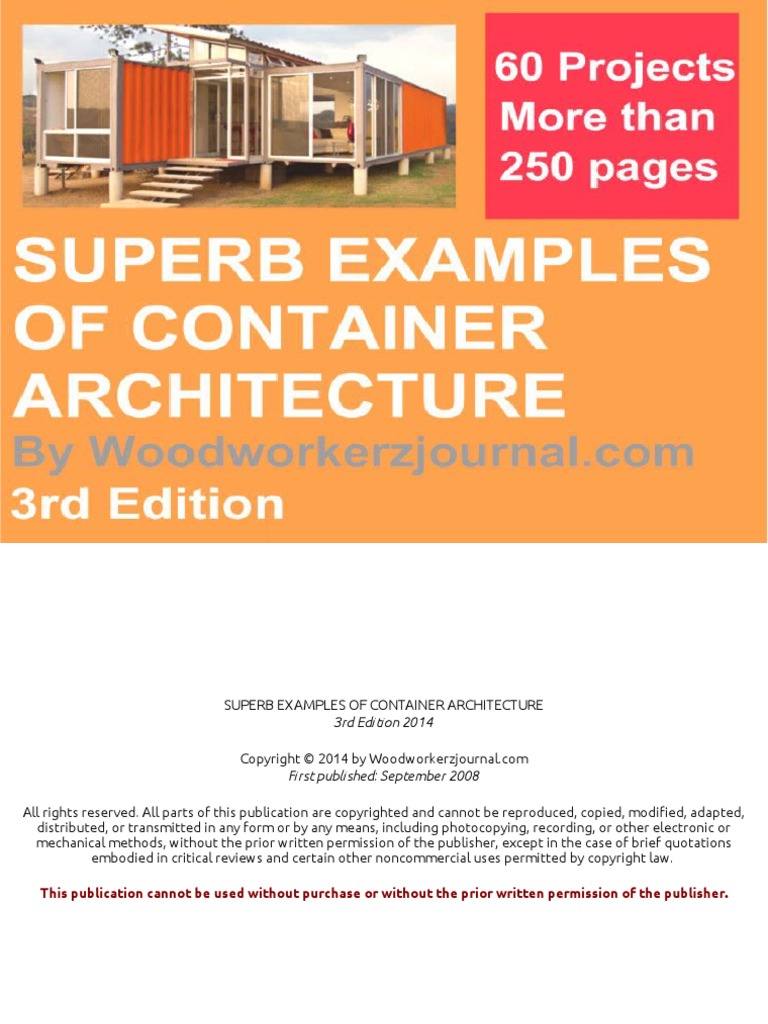 Superb Examples of Container Architecture 3rd Ed | PDF | Window | Hvac