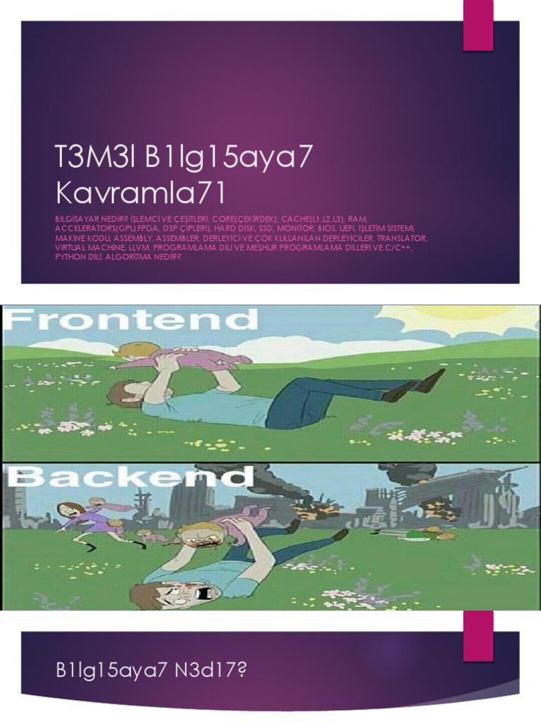 Bilgisayar Ve Python Temelleri | PDF