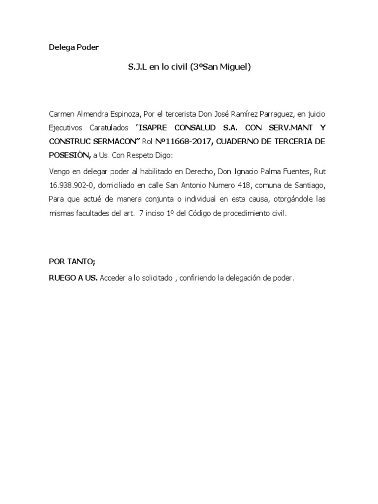 Delega Poder | PDF | Justicia | Crimen y violencia