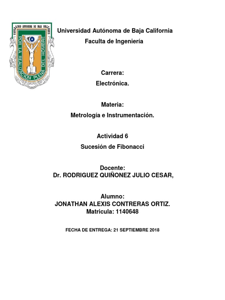 Serie de Fibonacci | PDF