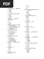 Entry Test Grade 8 2021 | PDF | Language Arts & Discipline