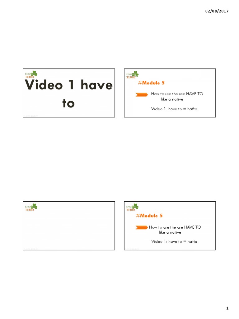 Complete Slides For Module 5 | PDF | Leisure