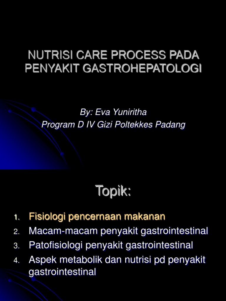 NCP Pada Peny. Gastrohepatologi 09 | PDF