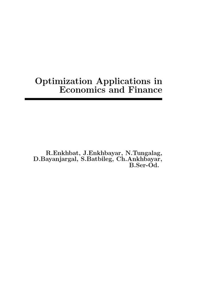 Lambert 2018 | PDF | Mathematical Optimization | Numerical Analysis