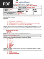 Cda II RC I-3 Weekly Plan | PDF | Nature