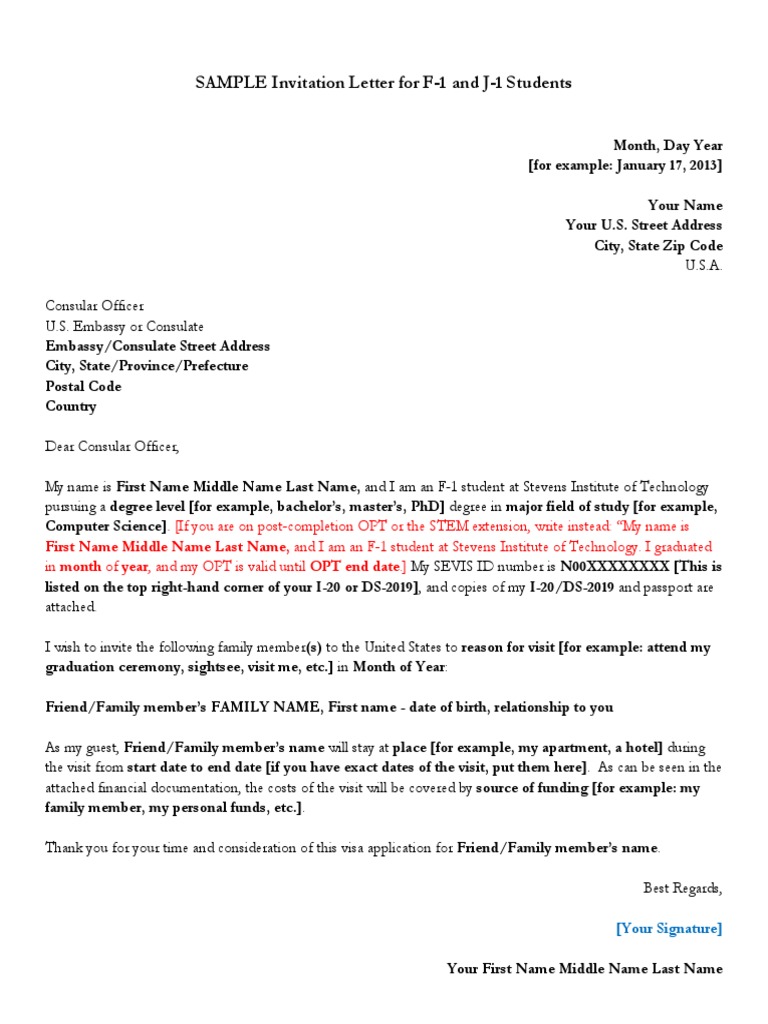 ISSS Form Invitation Letter - 1 | PDF