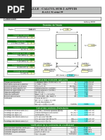 Note de Calcul Radier12 | PDF | Élasticité (Physique) | Béton armé