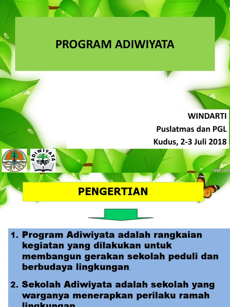Program Adiwiyata | PDF | Karier & Perkembangan