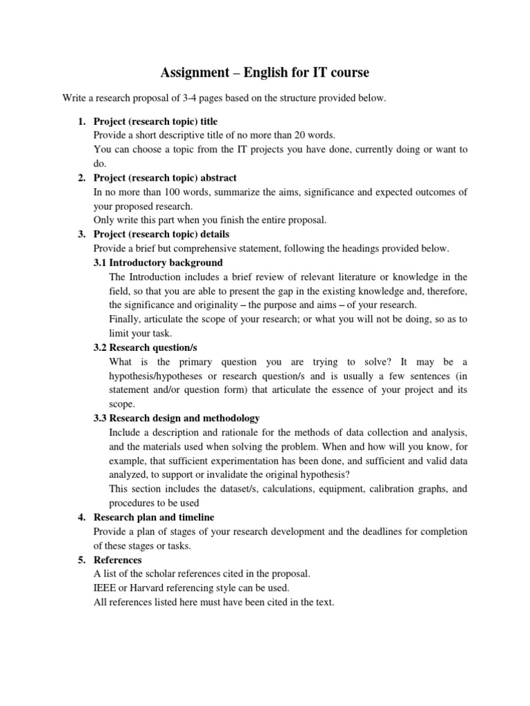 Assignment English For IT | PDF