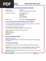 Safety Data Sheet: Section 1. Identification | PDF | Toxicity | Superfund