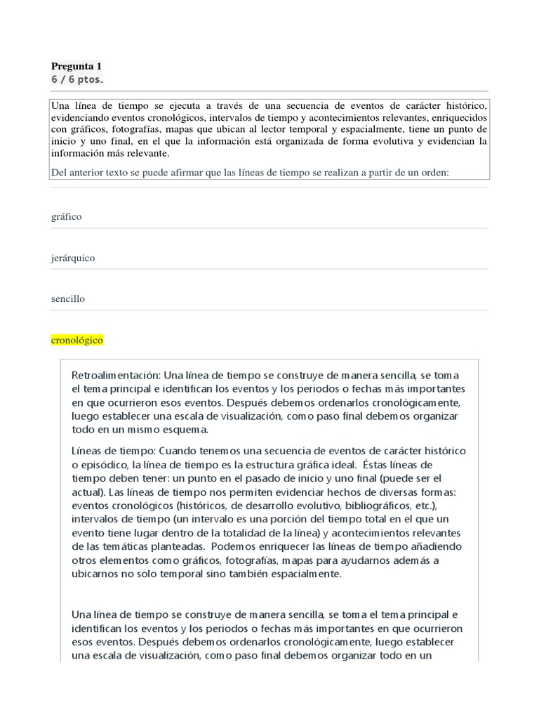 Construcción de Líneas de Tiempo y Apuntes | PDF | Lectura (proceso ...