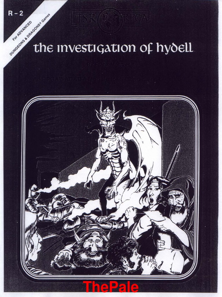 Investigation of Hydell - 1st Edition | PDF
