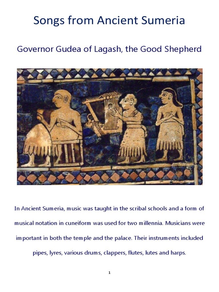 Songs From Ancient Sumeria by Pieter Uys | PDF | Sumer | Archaeology Of ...