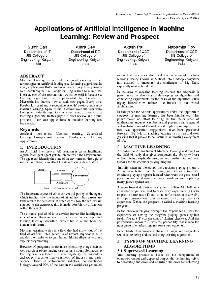 Machine Learning 1 | PDF | Machine Learning | Email Spam