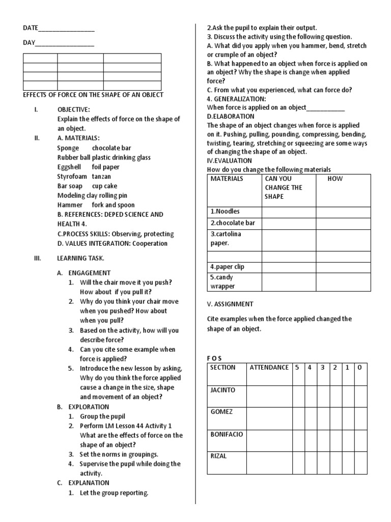 3RD Periodic Lesson Plan Science | PDF | Thermal Conduction | Heat Transfer